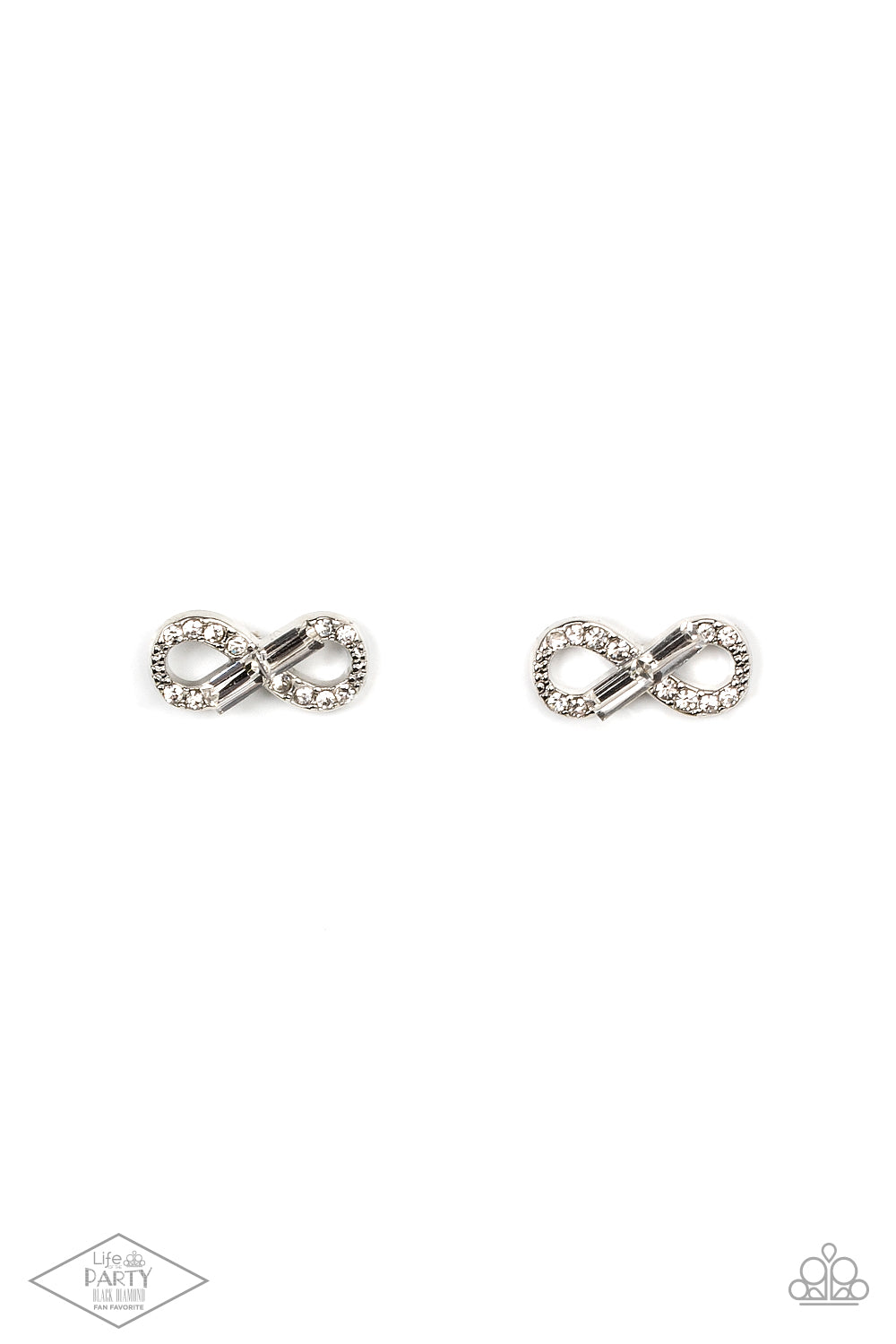 Turn Of The Century Infinity Stud Earrings